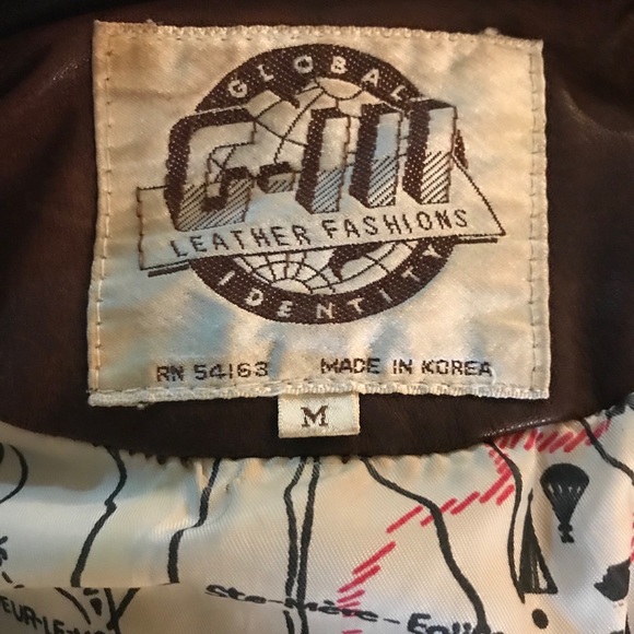 Global Identity | Jackets & Coats | Global Identity Leather Bomber ...